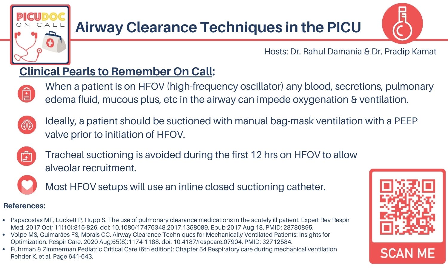 Airway Clearance Techniques in the PICU | picudoconcall.org