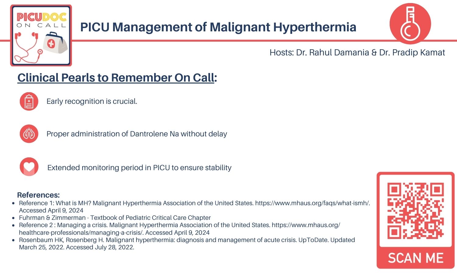 PICU Management of Malignant Hyperthermia | picudoconcall.org